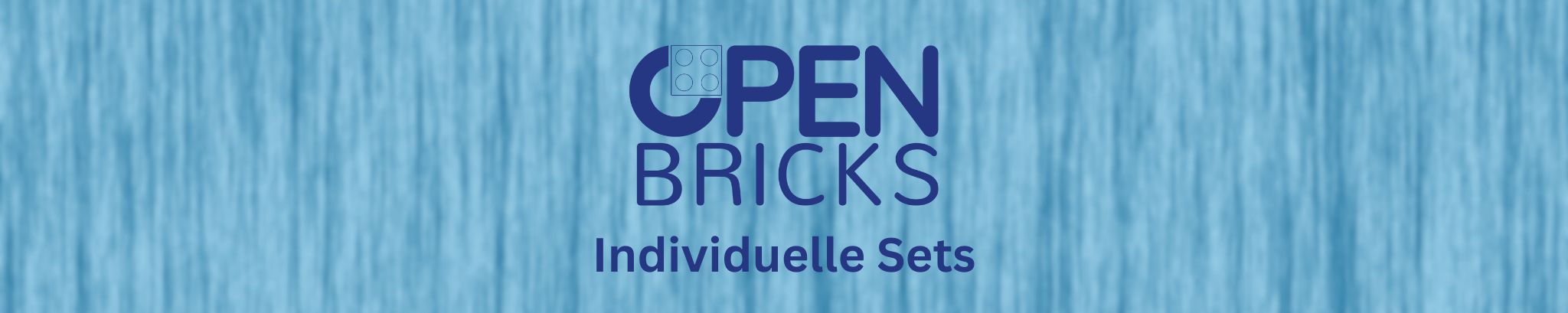 Individuelle Sets – Open Brick Source