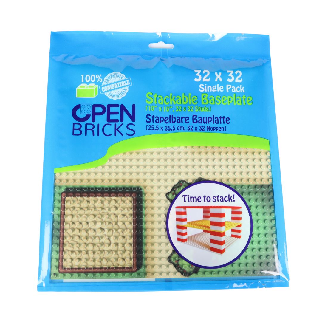OpenBricks Bauplatte 32 x 32 Duo Pack in Farm Weg kaufen – Open Brick Source